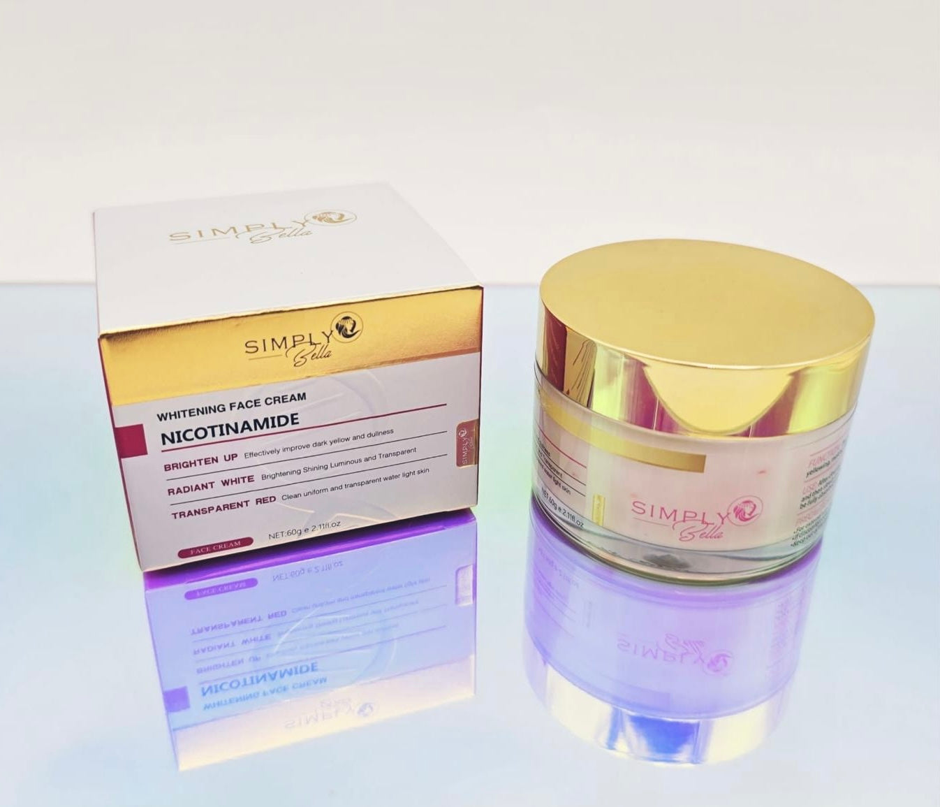 SIMPLY BELLA NICOTINAMIDE WHITENING CREAM – J Cosmetics Sac