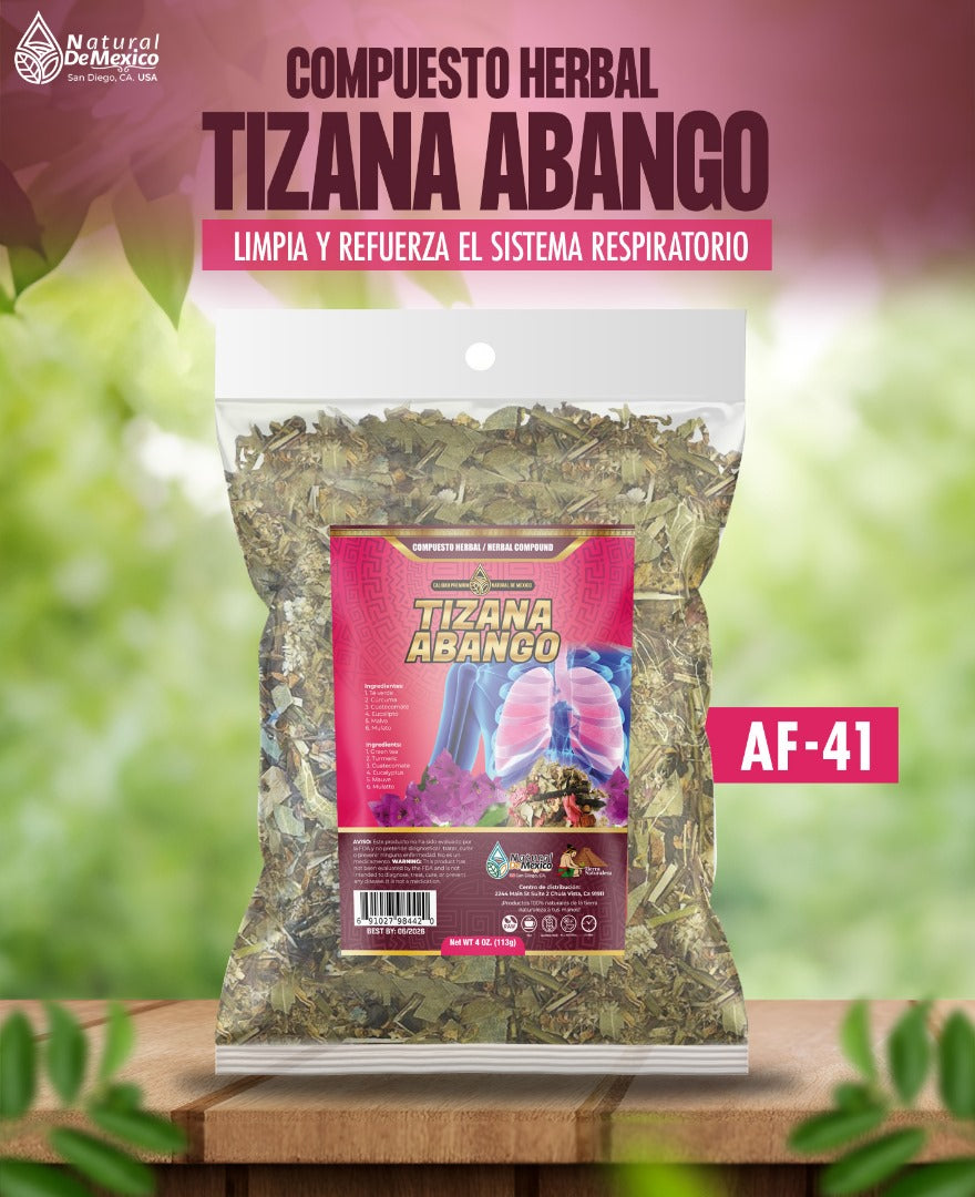 AF-41 Compuesto Herbal Tizana Abango – J Cosmetics Sac